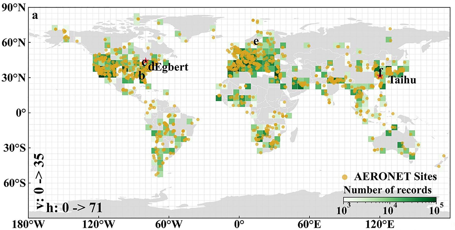 Aerosol LUTs dataset information